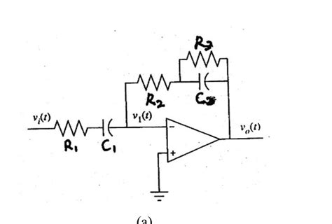 SOLVED Find The Transfer Function Of The Given Op Circuit