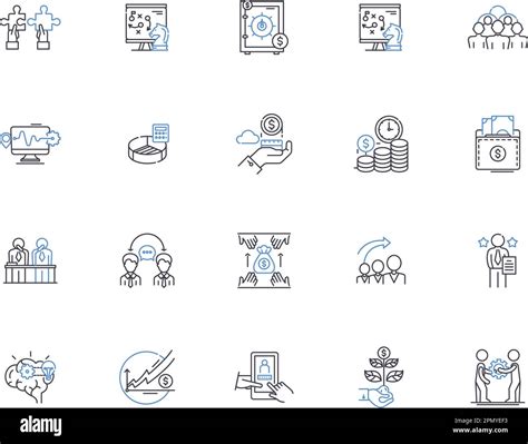 Objectives And Key Results Outline Icons Collection Goals Objectives