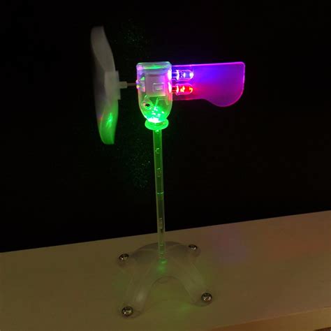 Wind Generator Turbine Led Teaching Tools Sample Model Smallest 360