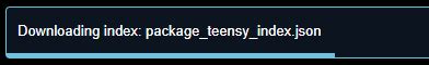 Downloading Index Package Teensy Json IDE 2 X Arduino Forum