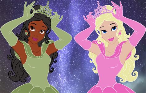 Belle As Tiana And Charlotte By Serena7718 On Deviantart