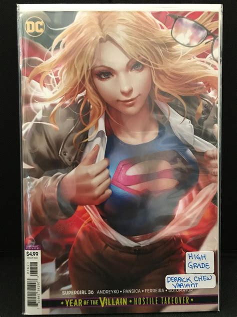 Dc Comics No 36 Supergirl Derrick Chew Variant