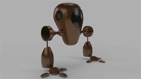 Bipedal Mech RIgged D Model Free D Model Rigged CGTrader