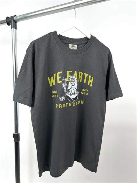 Topten Join Earth Print T Shirt Garmisland