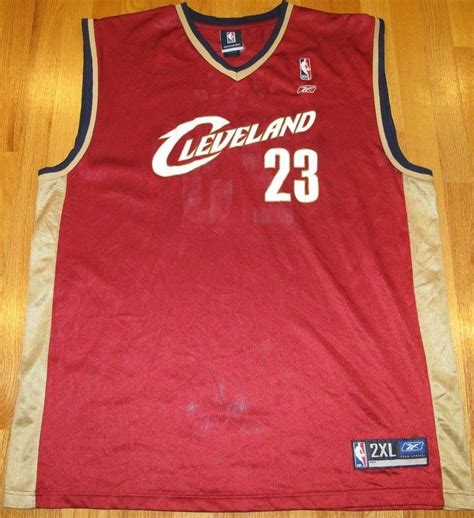 Lebron James Cleveland Cavaliers Jersey Nba Reebok Adult 2xl Cavs 23