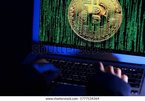 Bitcoin Hack Over Royalty Free Licensable Stock Photos Shutterstock