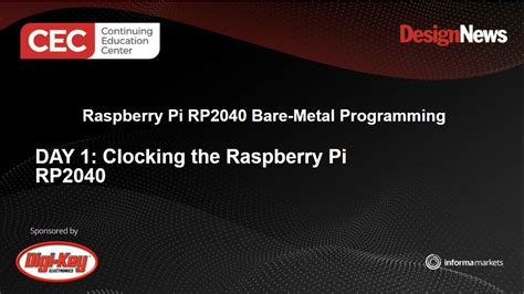 Raspberry Pi Rp2040 Bare Metal Programming Day 1 Digikey Raspberry Pi Rp2040 Bare Metal Programming Day 1 Digikey