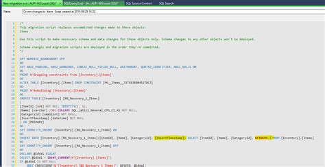 Managing Migrations With Redgate Sql Source Control 5 Sqlservercentral