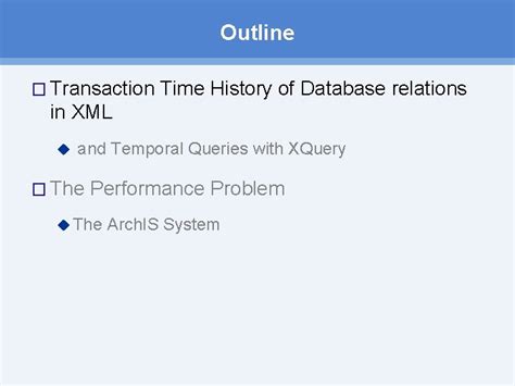 arch is an efficient transactiontime temporal database system