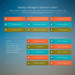 Flat Easy Color Change Buttons Color Change Buttons Change