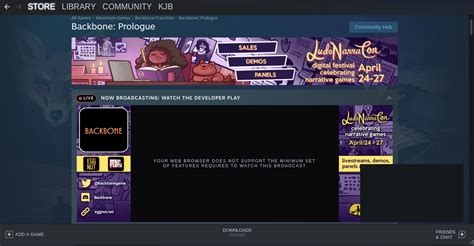 Steam Client Your Web Browser Does Not Support The Minimum Set Of Features Required To Watch