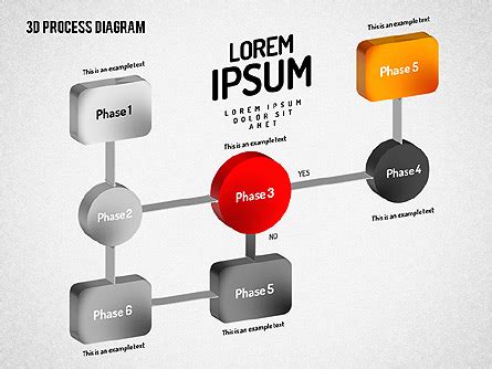 D Flow Chart For Presentations In PowerPoint And Keynote PPT Star
