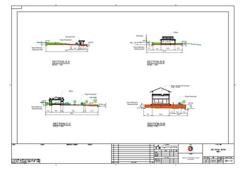 Site Grading Section Sheet 1 Pdf Architectural Elements Building