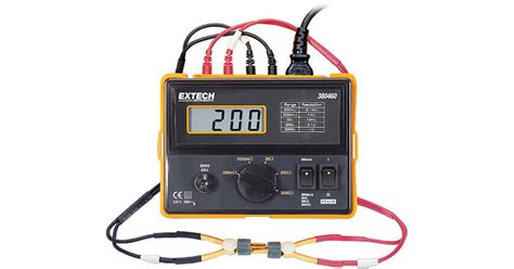 Flir Precision Milliohm Meter With 4 Wire Harness And