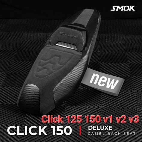 Honda Click V2 V3 125 150 Click160 Camel Back Seat Deluxe Comfort