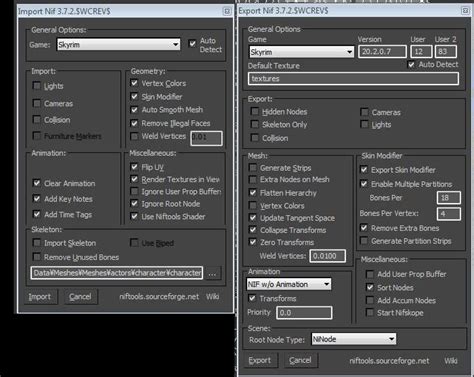 Pasting Bone Weights In Mirror Mode For Ds Max Skyrim Technical Support LoversLab