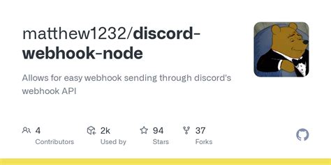 github matthew1232 discord webhook node allows for easy webhook
