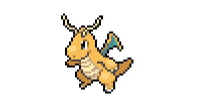 Dragonite Pixel Art