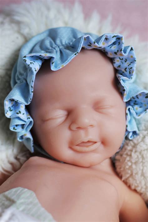 Annie: Reborn Baby Mädchen aus Vollsilikon - Designed by Ina Volprich