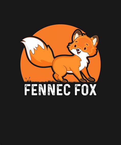 Amazing Design Fennec Fox Lover Funny Fennec Fox Foxes Drawing By Dhbubble Fine Art America