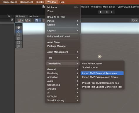 Github Git Kinetixkinetix Unity Sdk Packagemanager