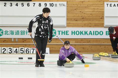 カーリング阿部晋也田畑百葉との22歳差ペアで1番狙う距離感には問題なし スポーツ写真ニュース 日刊スポーツ