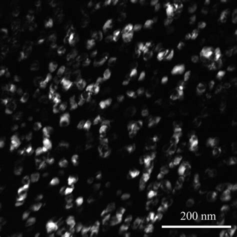 Tem Dark Field Micrograph Of The Alloy After Annealing At 370°c For 32