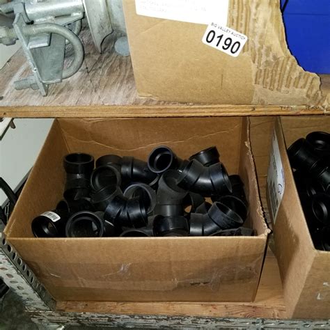 Lot Of Plastic And Metal Pipe Adapters Shop Supplies And Gate Collers