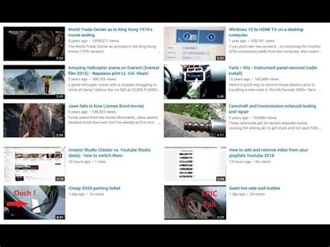 Youtube Channel display layout - how to change 2019 - YouTube