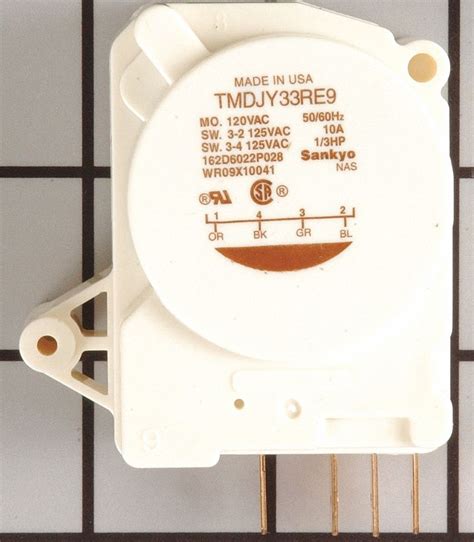 Ge Mfr Part Wr09x10041 Refrigerator Defrost Timer 58nt95