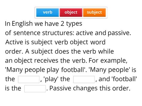 Passive Explained Completa La Oración Passive Explained Completa La Oración