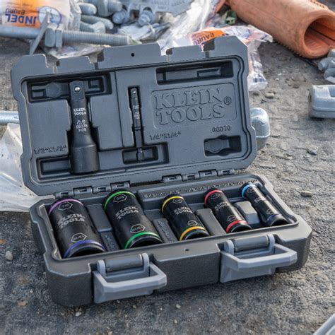 Flip Impact Socket Set 7 Piece 66070 Klein Tools