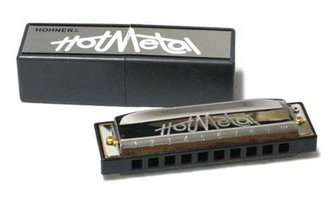HOHNER HOT METAL HARMONICA 572 10 HOLE DIATONIC HARP KEY OF E – South ...