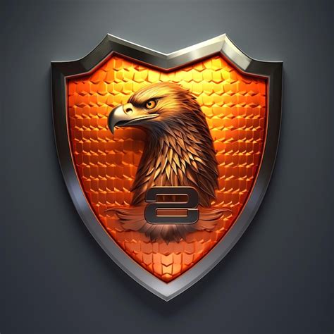 Page 4 Shield Logo With Eagle Pictures Freepik