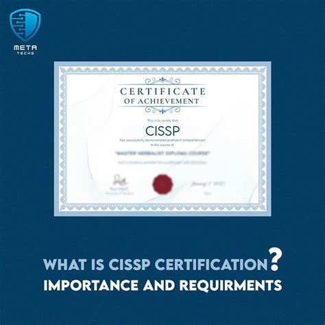 What Is Cissp Certification Importance And Requirements Meta Techs