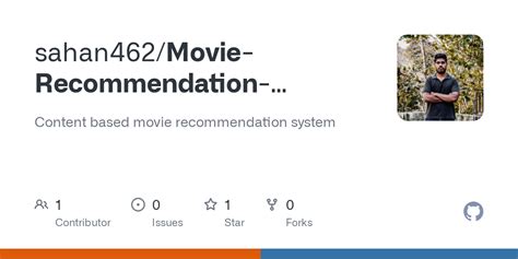 GitHub Sahan462 Movie Recommendation System Content Based Movie