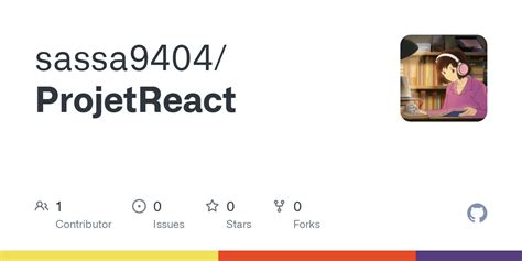 GitHub Sassa ProjetReact