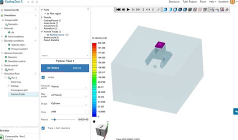 particle trace not visible using simscale simscale cae forum