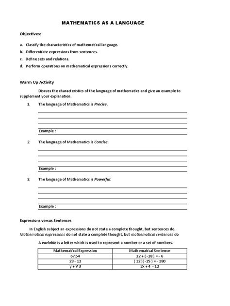 math as language sets and operations pdf set mathematics