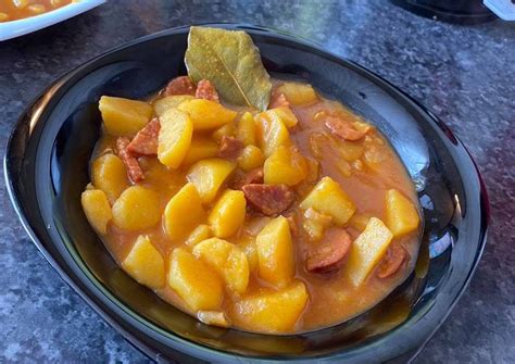 Paprikás krumpli cukorborsó receptje Cookpad receptek