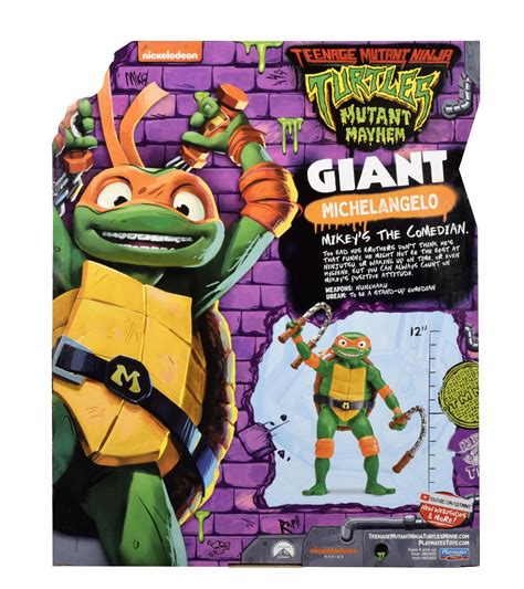 Michelangelo Teenage Mutant Ninja Turtles Mikeys On The Move New Tmnt