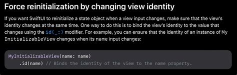 SwiftUI StateObjectに引数を使う場合の注意点