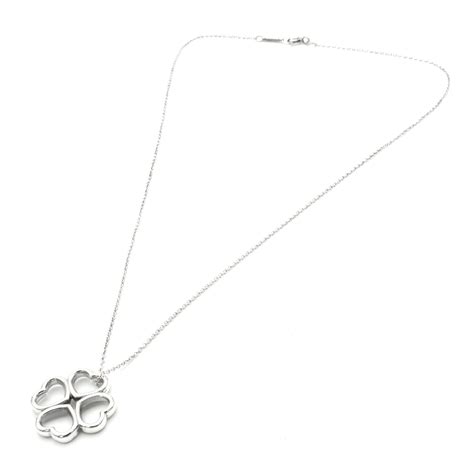 Tiffany And Co Trèfle Heart Necklace Luxe And Em