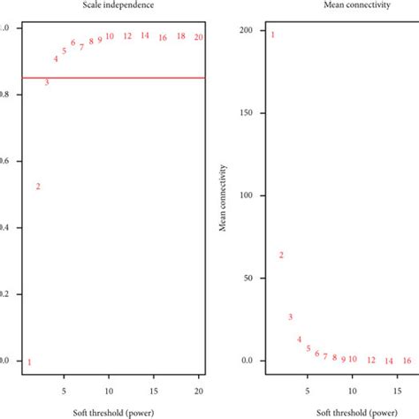 Weighted Coexpression Network Related Graphics A B Determine The