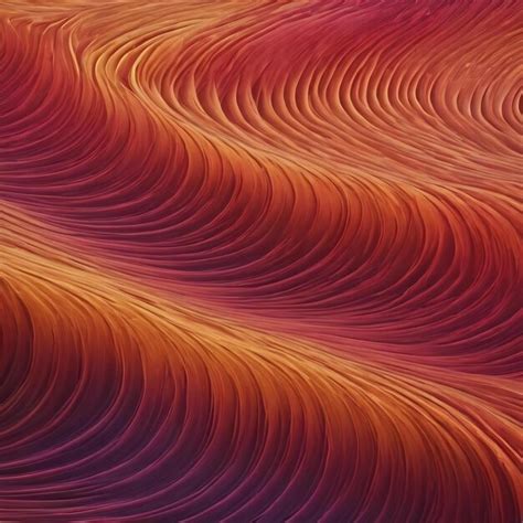 Premium Ai Image 3d Rendering Fluctuations Of Abstract Waves Ripples In Space