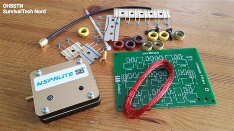 Low Pass Filter Kit For The Wsprlite Oh8stn Ham Radio
