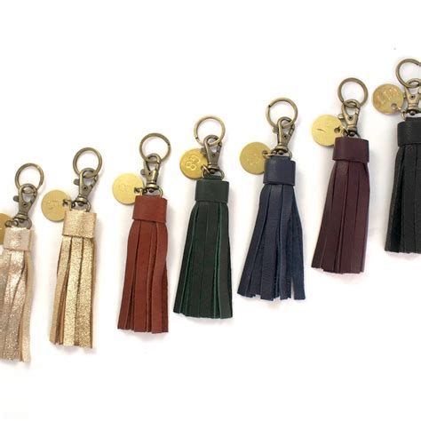 Tassel Keychain Etsy