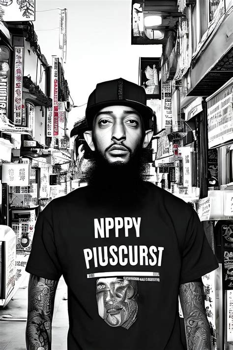 Nipsey Hussle In Chinatown Digital Art By Samantha Hayes Fine Art America
