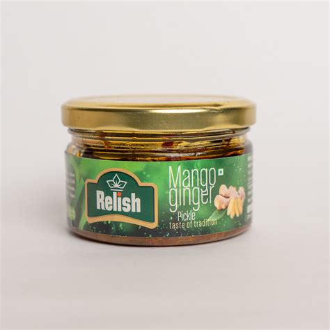 Mango Ginger Pickle 200g Relished