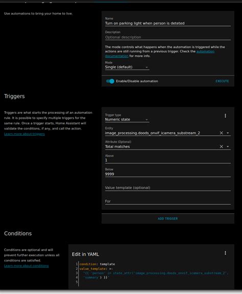 Object Detection Triggerautomation On Specific Match Zigbee Home Assistant Community